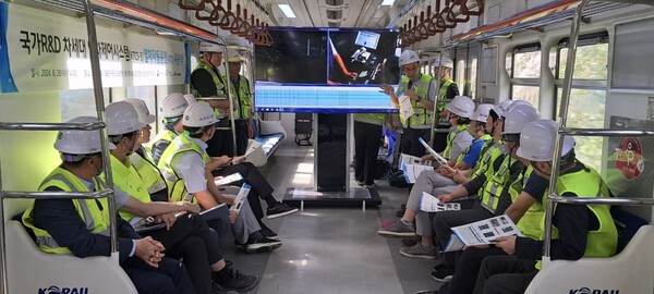 국가철도공단, 차세대 열차제어시스템(KTCS-3) 열차자동운전 기술 시연